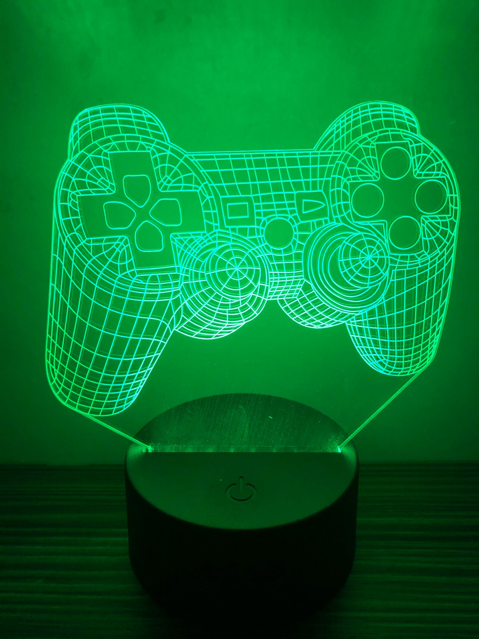 LED Neon Multi Colour Gaming Controller Night Light Sign | Etsy