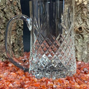 Personalised Engraved Lead Crystal 1 Pint Glass Tankard - Birthday ...