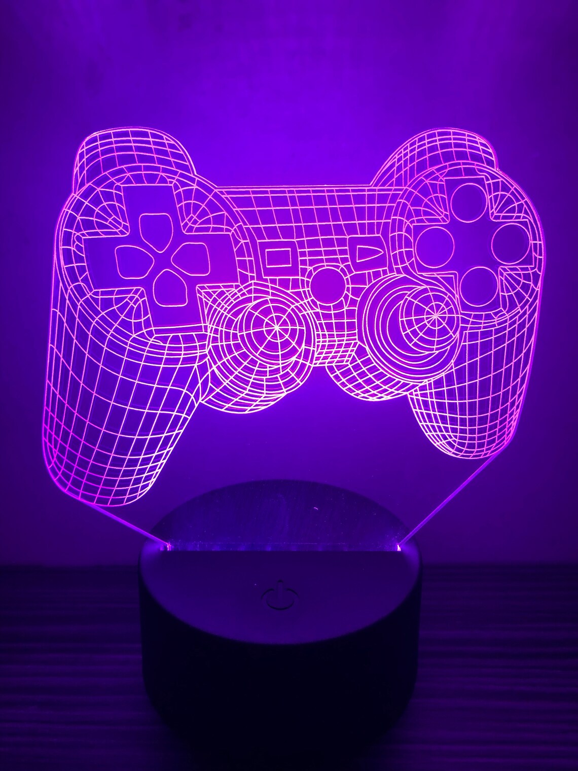 LED Neon Multi Colour Gaming Controller Night Light Sign | Etsy UK