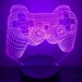 LED Neon Multi Colour Gaming Controller Night Light Sign - World's Best ...