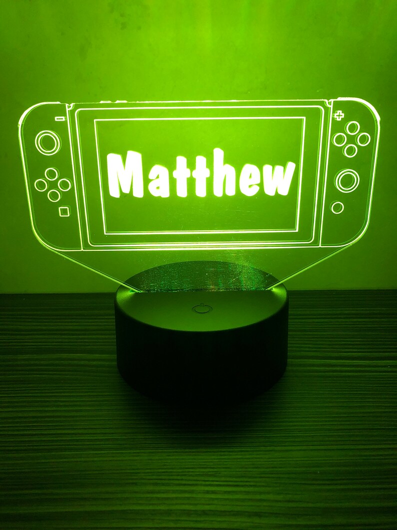 Personalised 3D LED App Controlled Multi Coloured Handheld - Etsy