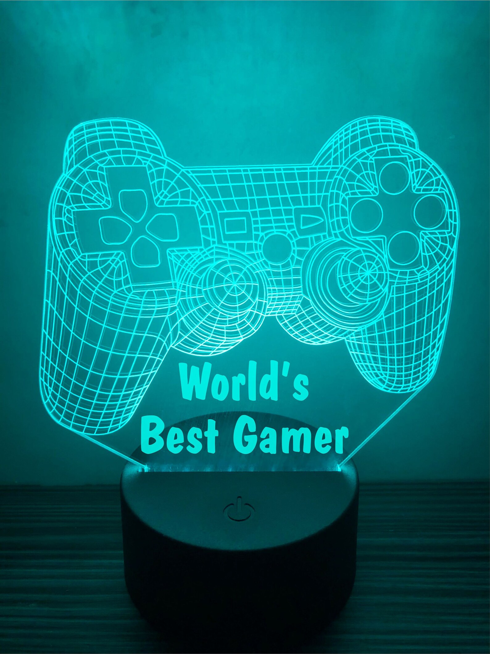 LED Neon Multi Colour Gaming Controller Night Light Sign | Etsy UK