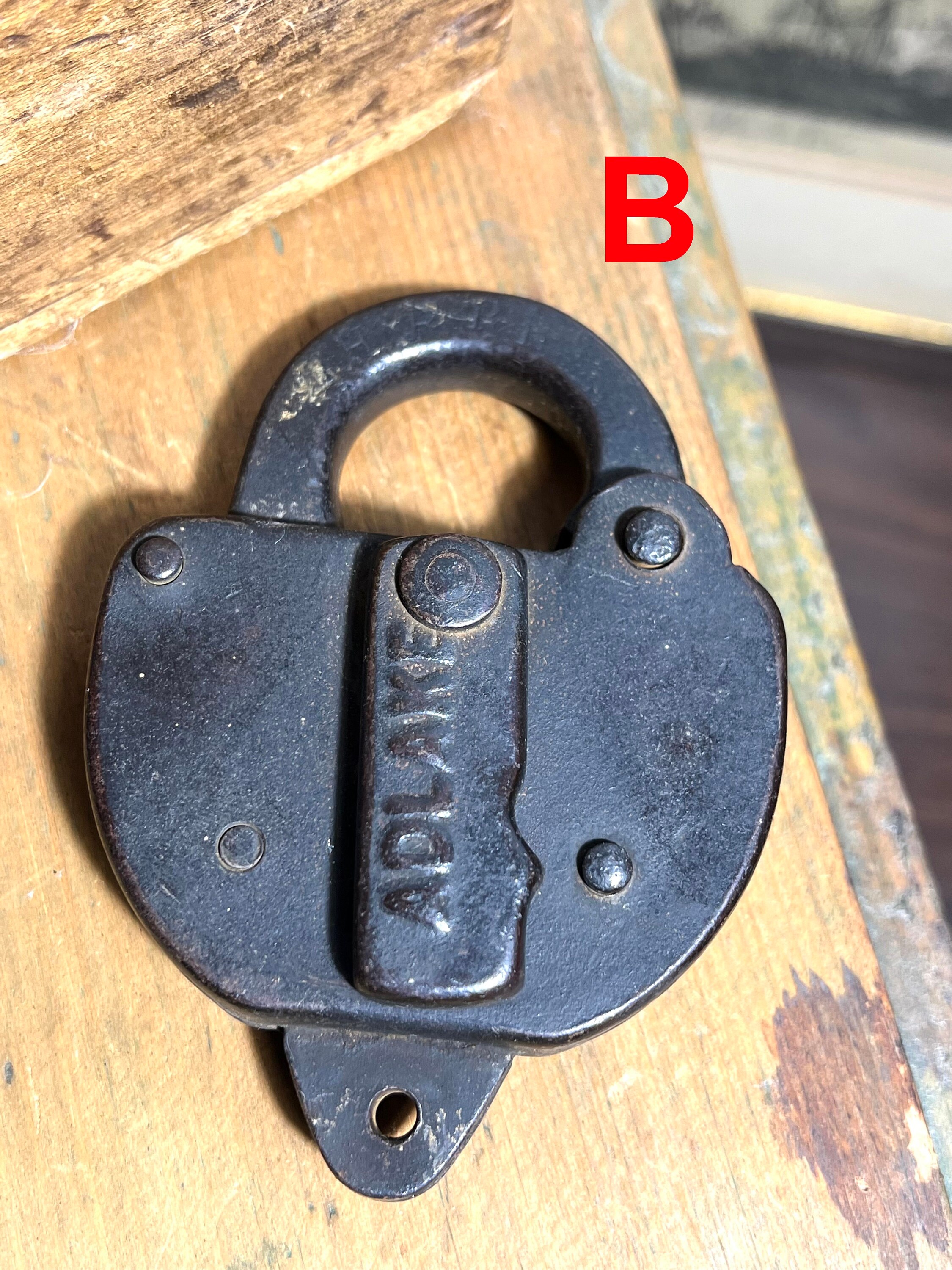 Assorted Antique Brass and Iron Padlocks - Early and Unique Lock ...
