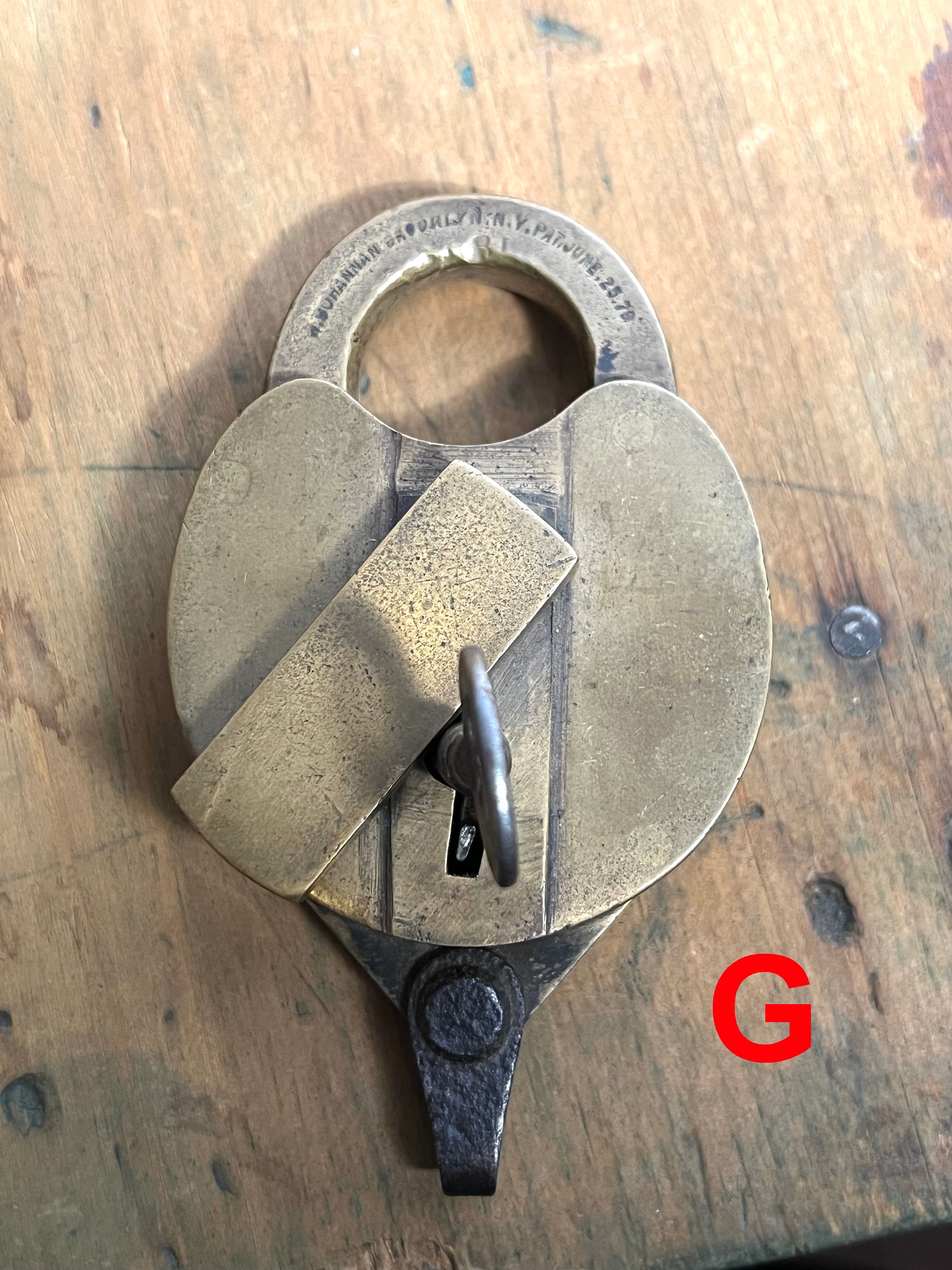 Assorted Antique Brass and Iron Padlocks - Early and Unique Lock ...