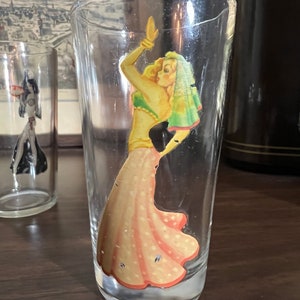 1940's Vintage Peek-a-boo Girly Glasses Pin up Girl Beer Tumblers Nudie ...