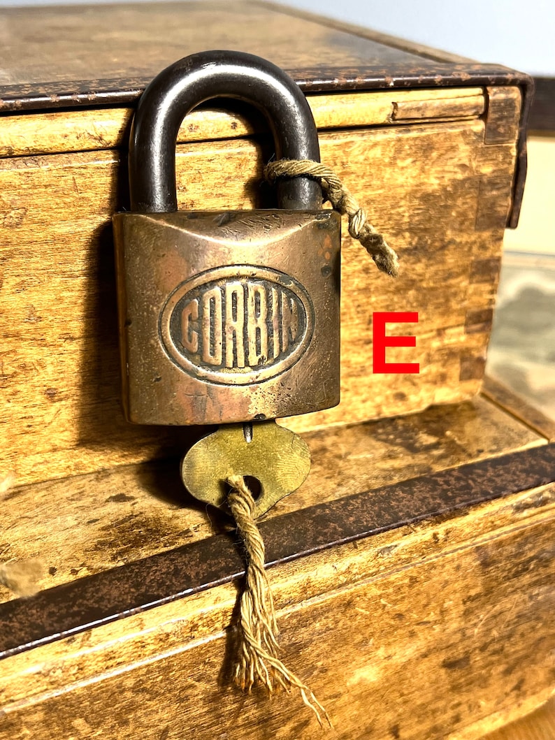 Assorted Antique Brass and Iron Padlocks - Early and Unique Lock ...