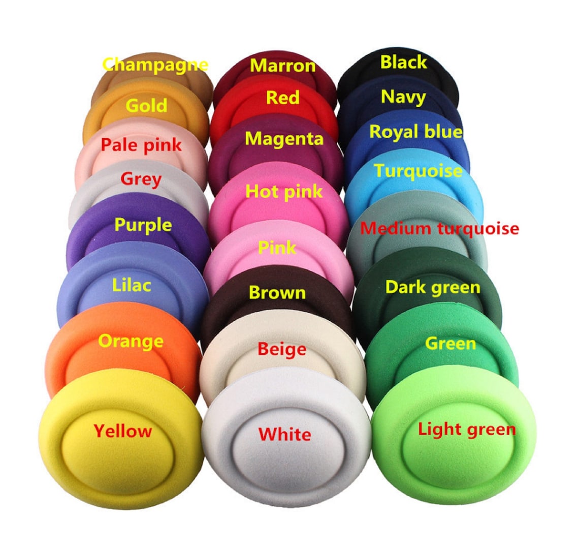 Pillbox Style Faux Wool Felt Like Fascinator Base for DIY Hat - Etsy