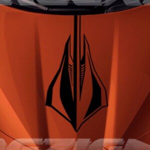 DETAILED CORVETTE C8 C8R STINGRAY Graphic Hood Decal Cast Vinyl ...