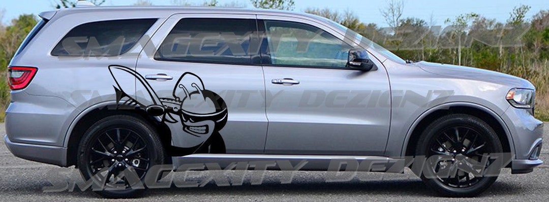 For Dodge DURANGO 392 Scat Pack Bee Huge CUSTOM Decals Graphics Vinyl 6 ...