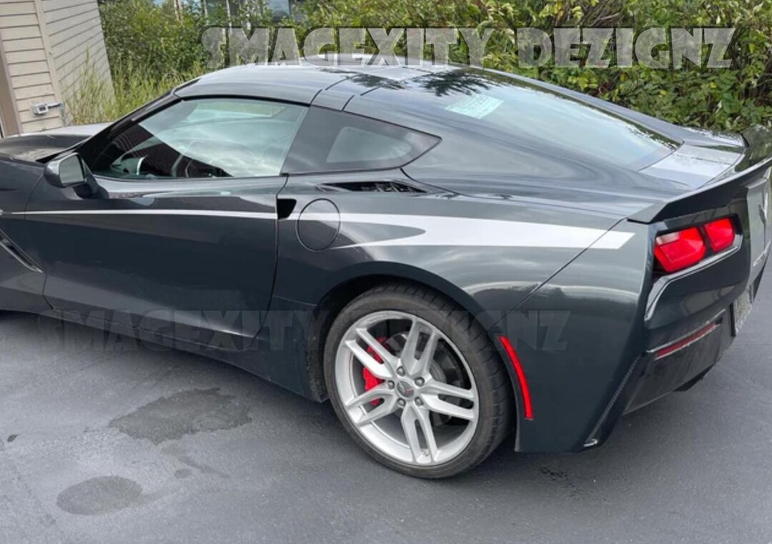 2014-2020 Corvette C7 Stingray Graphic Decal Grand Sport ZR1 Z06 Tribal ...
