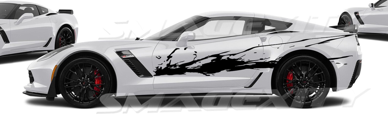 2014-2019 CORVETTE C7 Stingray Custom Graphics Decal Grand | Etsy