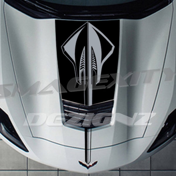 C7 Corvette Hood Decal - Etsy