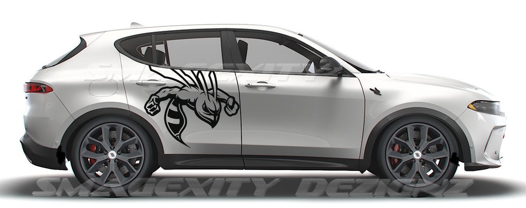 For 2023 DODGE HORNET Cast Vinyl Decal BEE Stinger Door Body Graphics ...