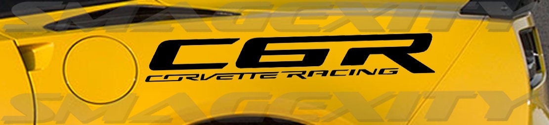 REFLECTIVE CORVETTE Racing C6R C6 Custom Graphics Decal ZR1 | Etsy