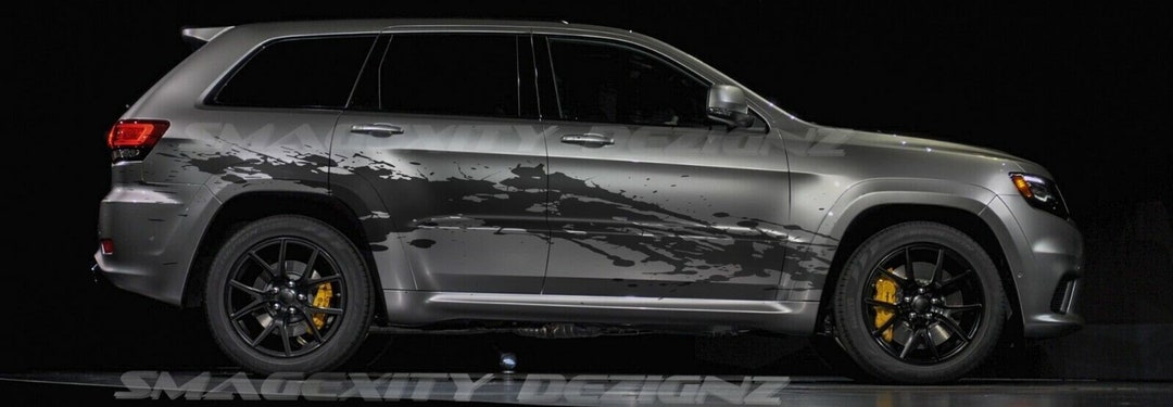 Splash SPLATTER Decals Graphics for TRACKHAWK Mopar Srt Hellcat Klt 392 ...