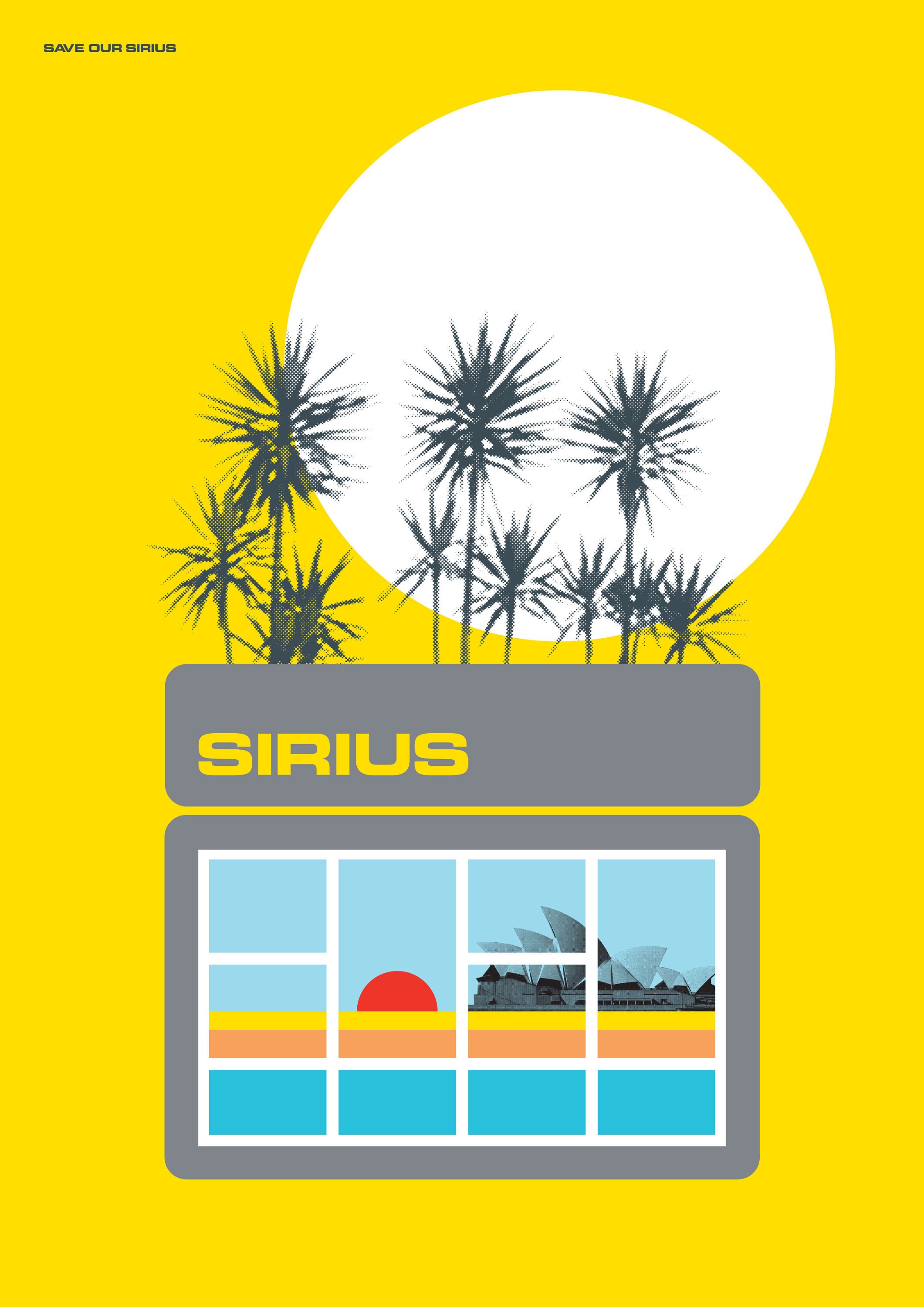 A3/A2 Sirius Poster Designed by This Brutal House - Etsy
