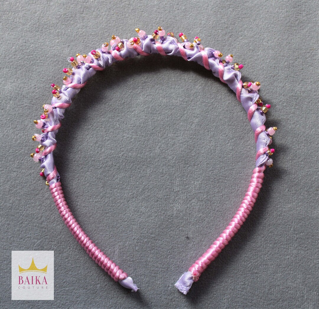 LILAC HEADPIECE, Girls Headpiece - Etsy