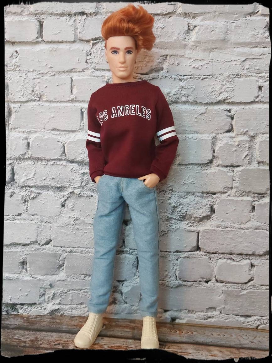 12 1/6 Scale Female and Male Doll Clothes Made on - Etsy