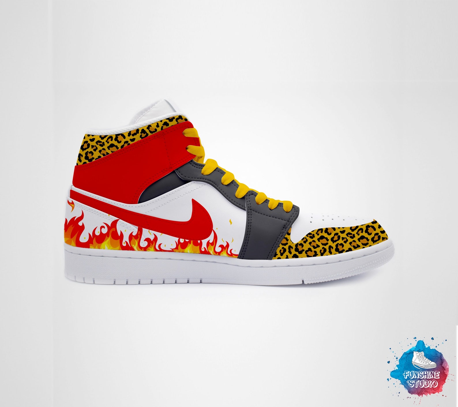 Custom Cheetos Shoes Air Jordan 1 Cheetos Custom Air Jordan - Etsy