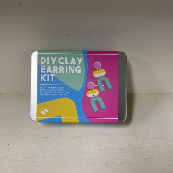 Polymer Clay Earring Kit - Etsy