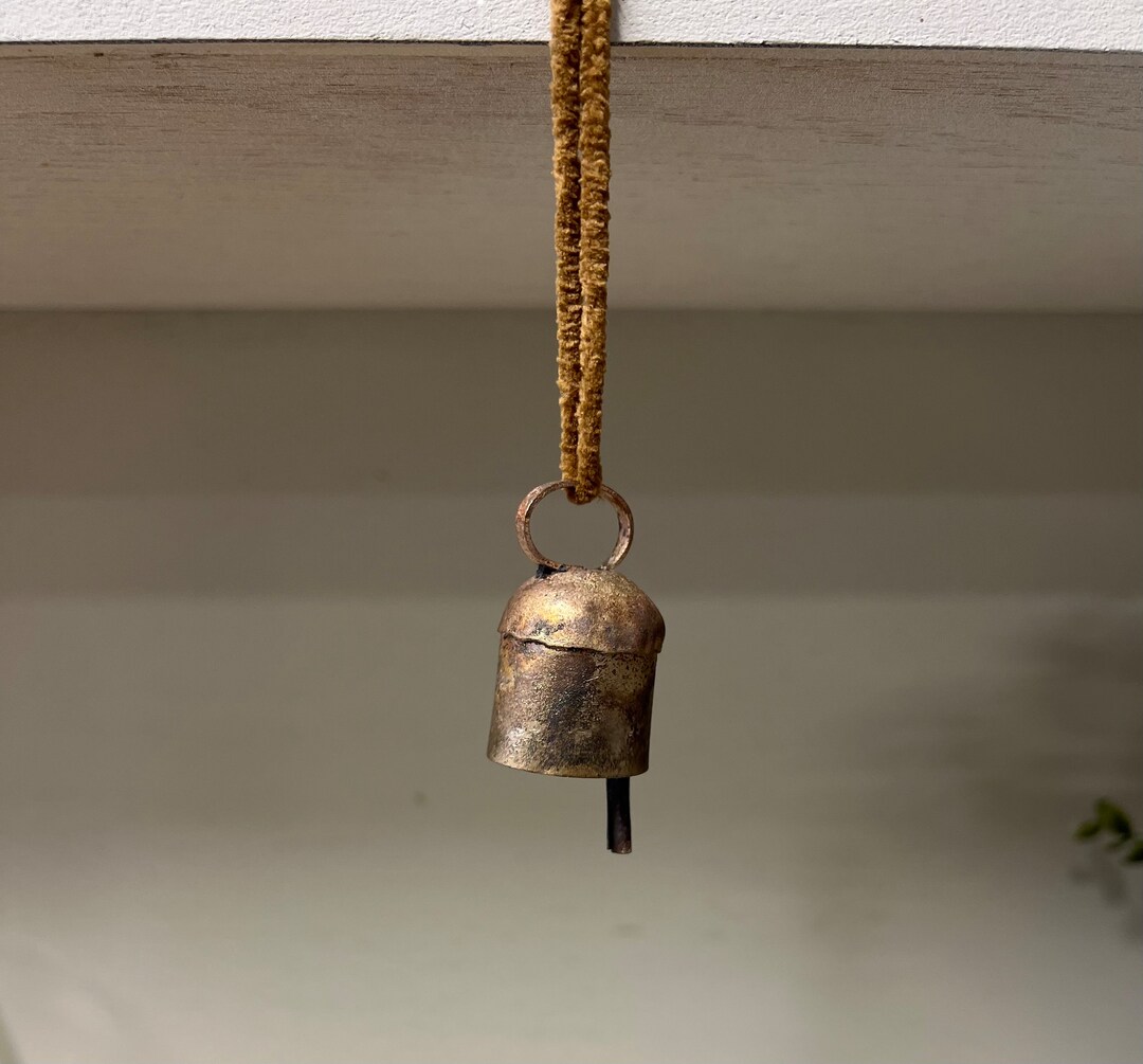 Tin Brass Bell Christmas Ornament - Etsy