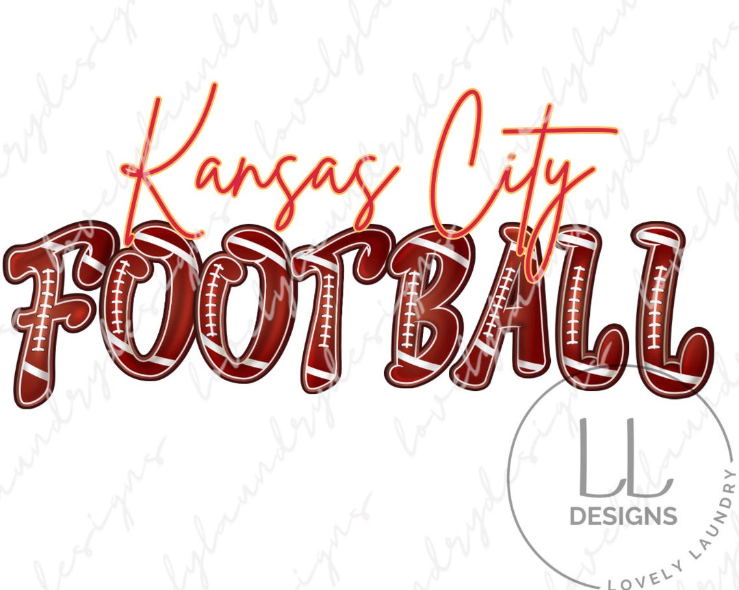 Kansas City Png, Football PNG, Fall PNG ,football Sublimation Design ...