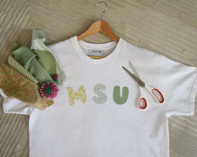 Custom Patchwork T-shirt - Etsy