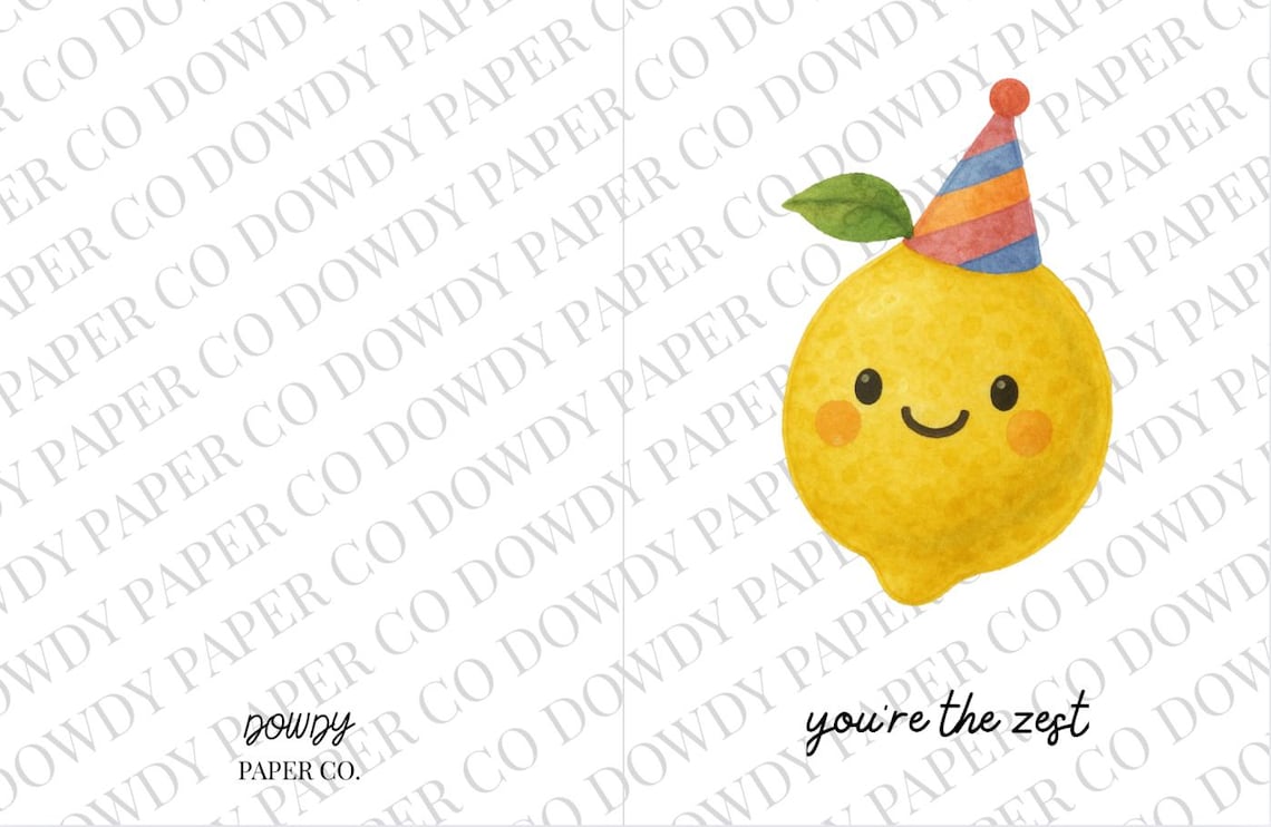 Funny Birthday Card Printable Cute Pun Digital Card Instant Download ...