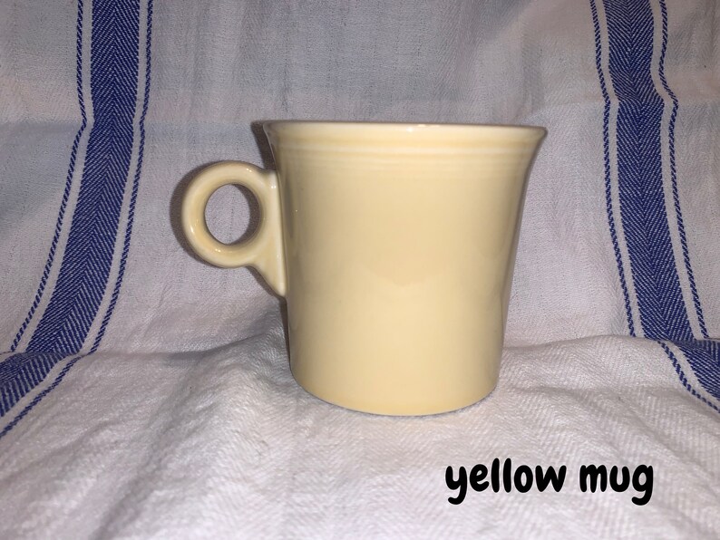Fiestaware Ring Mugs (various Colors) - Etsy