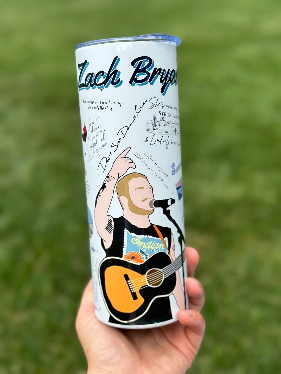 Zach Bryan Tumbler - Etsy