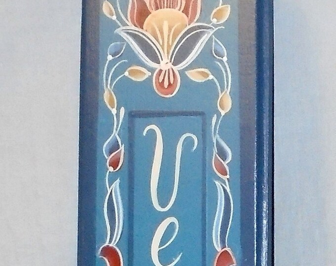 Norwegian Rosemaling Velkommen Welcome Sign - Etsy