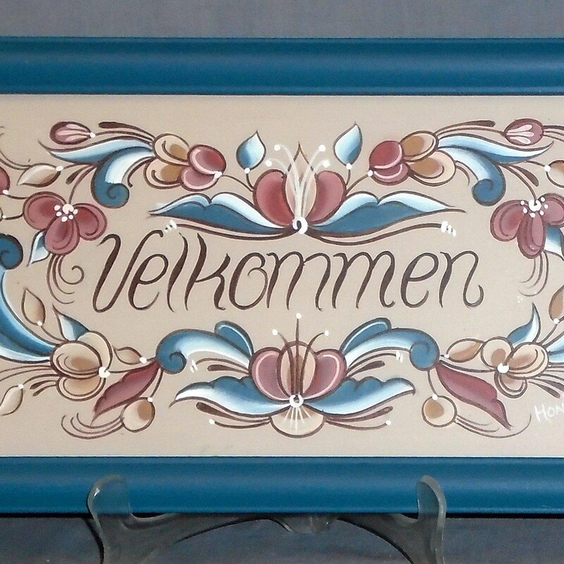 Norwegian Rosemaling - Etsy