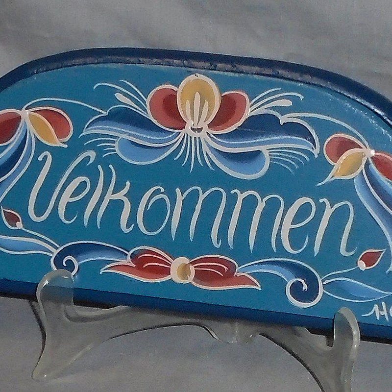 Velkommen Sign - Etsy