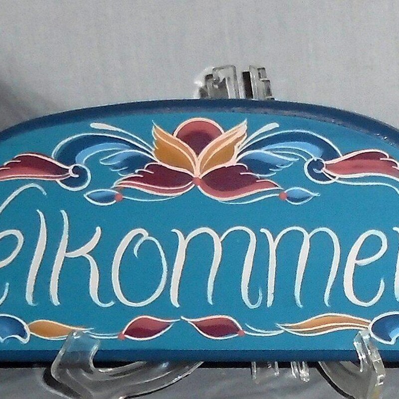Velkommen Sign - Etsy