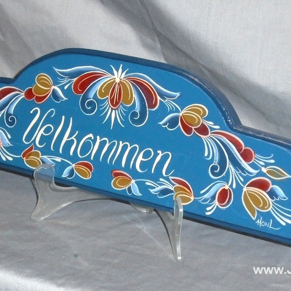 Velkommen Sign - Etsy