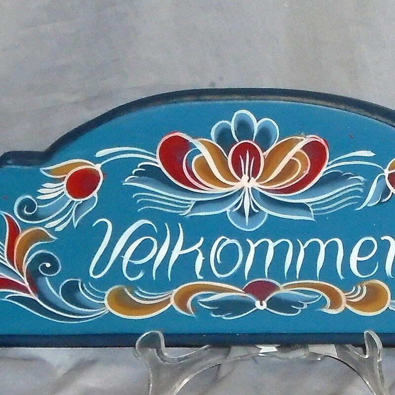 Velkommen Sign - Etsy
