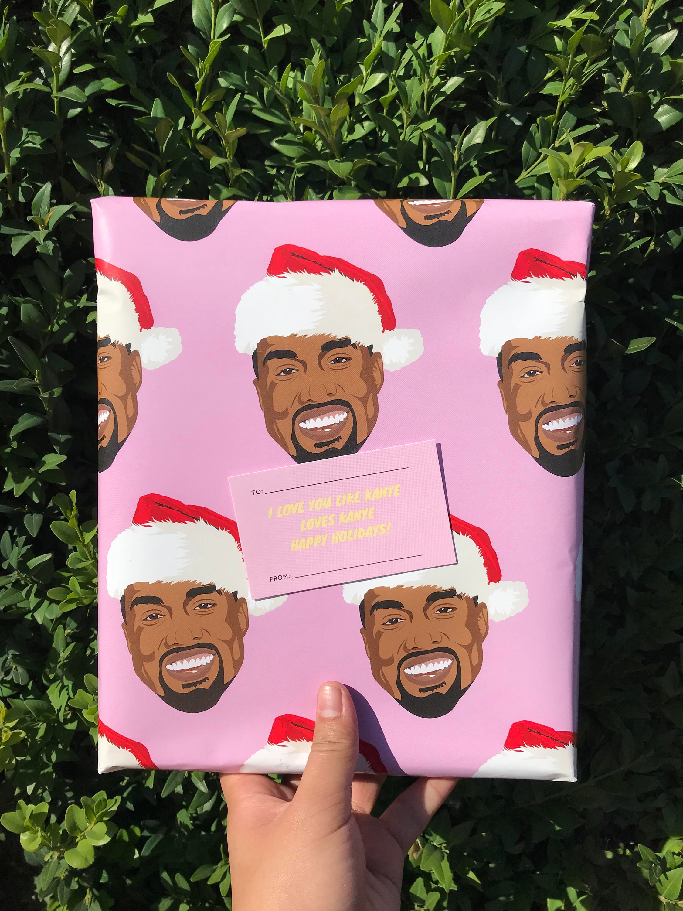 Kanye Kanye West Christmas Wrapping Paper Gift Ideas - Etsy UK