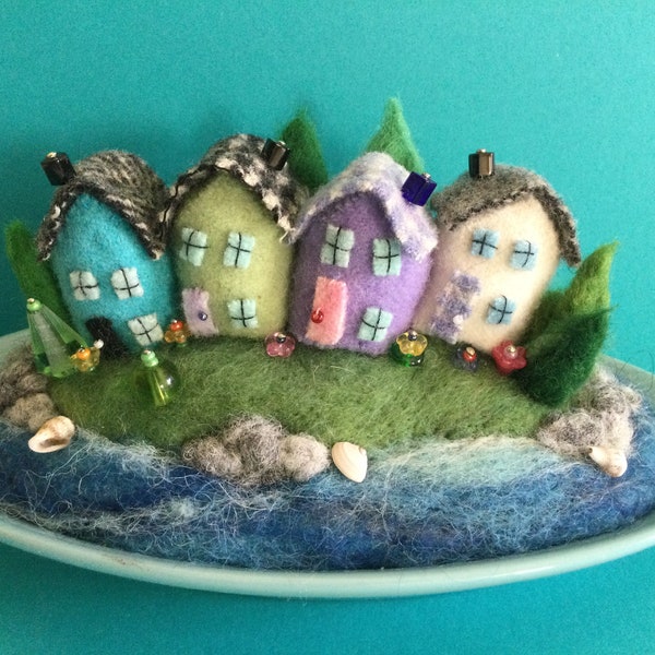 Felt Landscape - Etsy