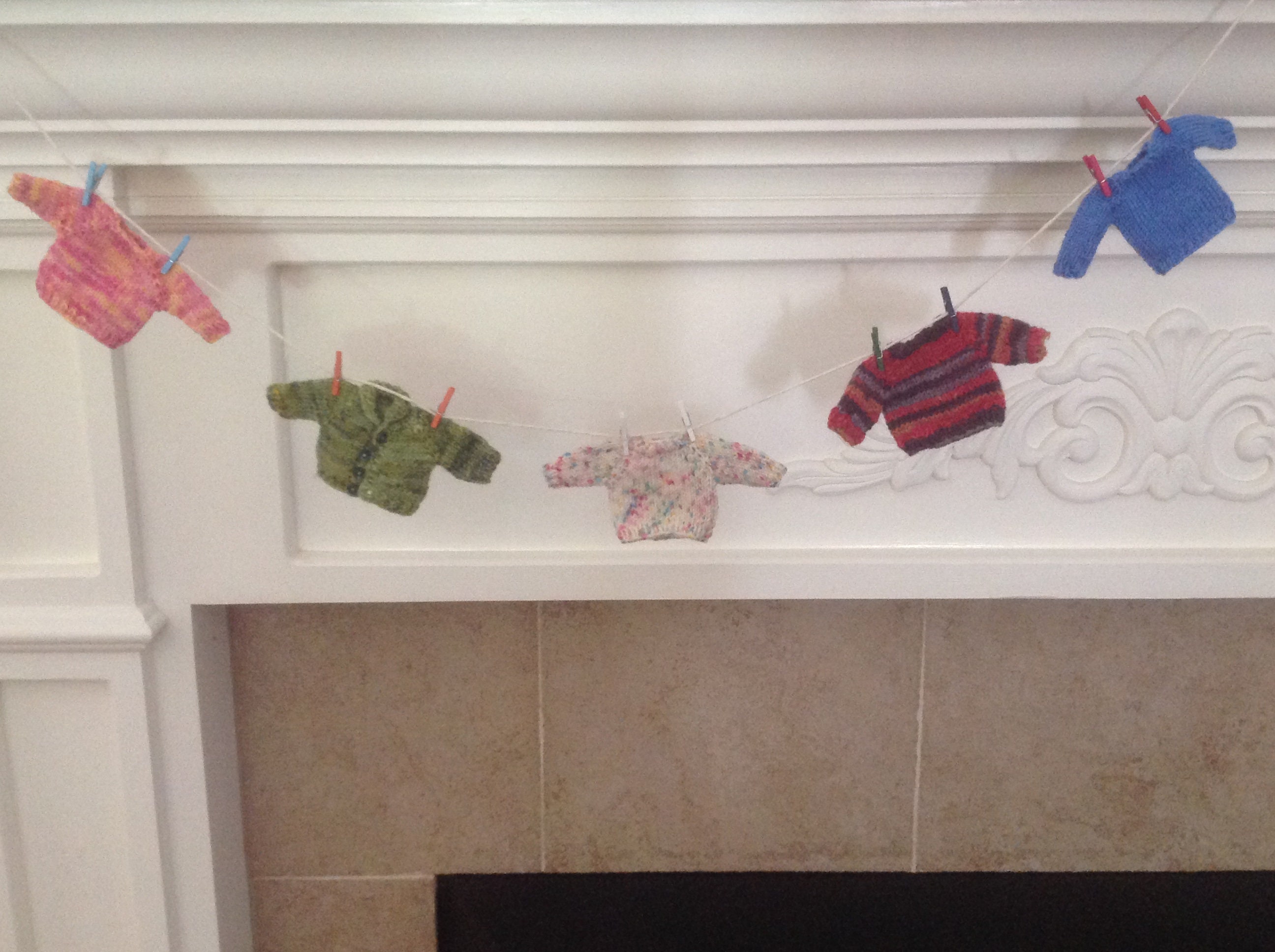 Mini Sweater Pattern Miniature Ornament - Etsy