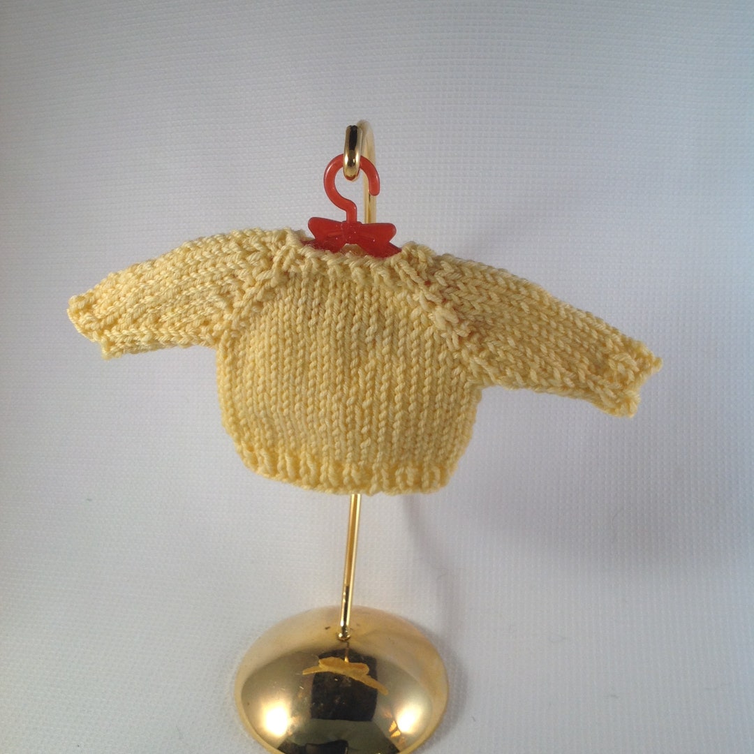 Mini Sweater Pattern Miniature Ornament - Etsy