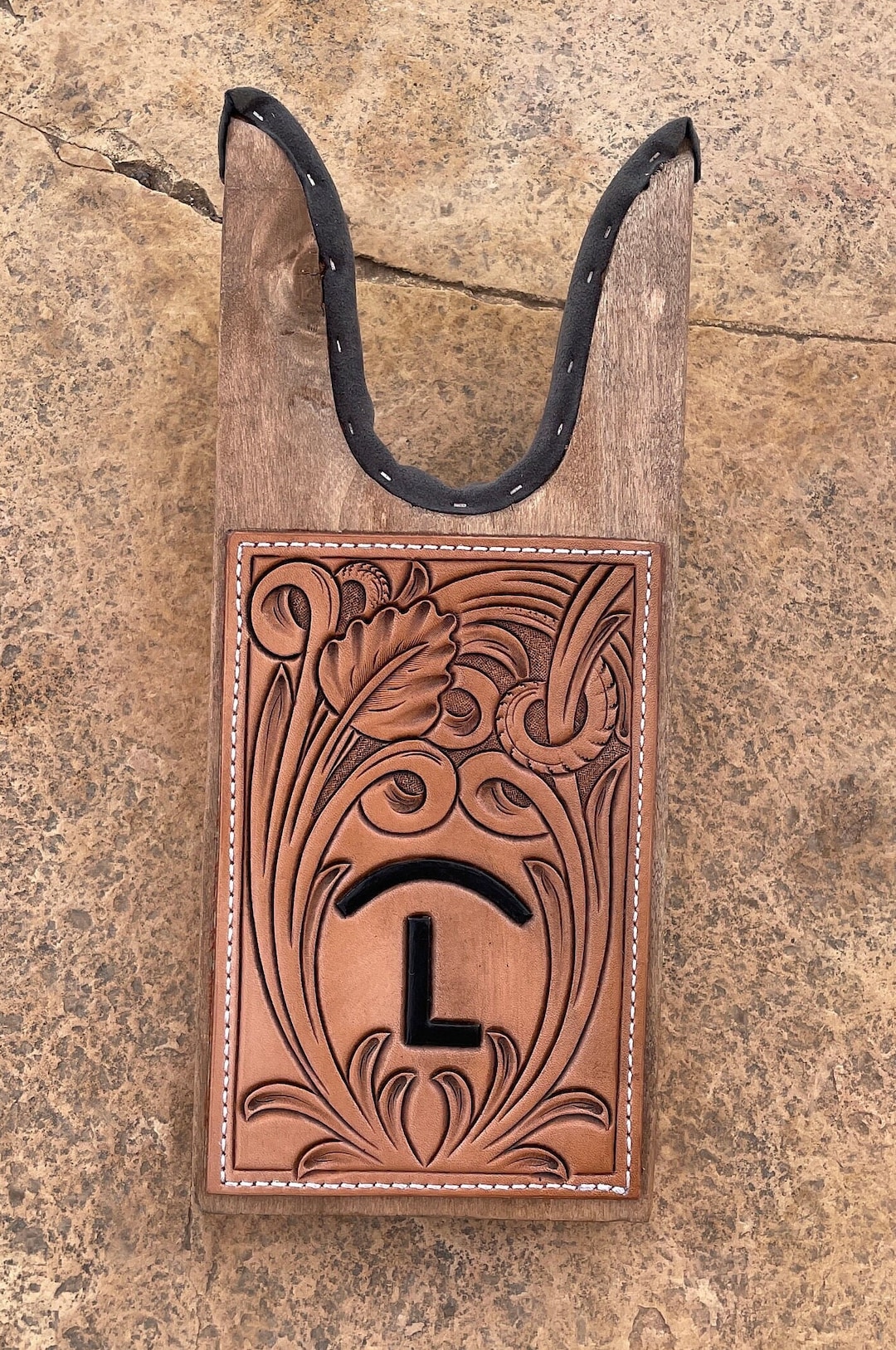 Custom Tooled Leather Boot Jack – Personalized Hand Carved Design - Etsy
