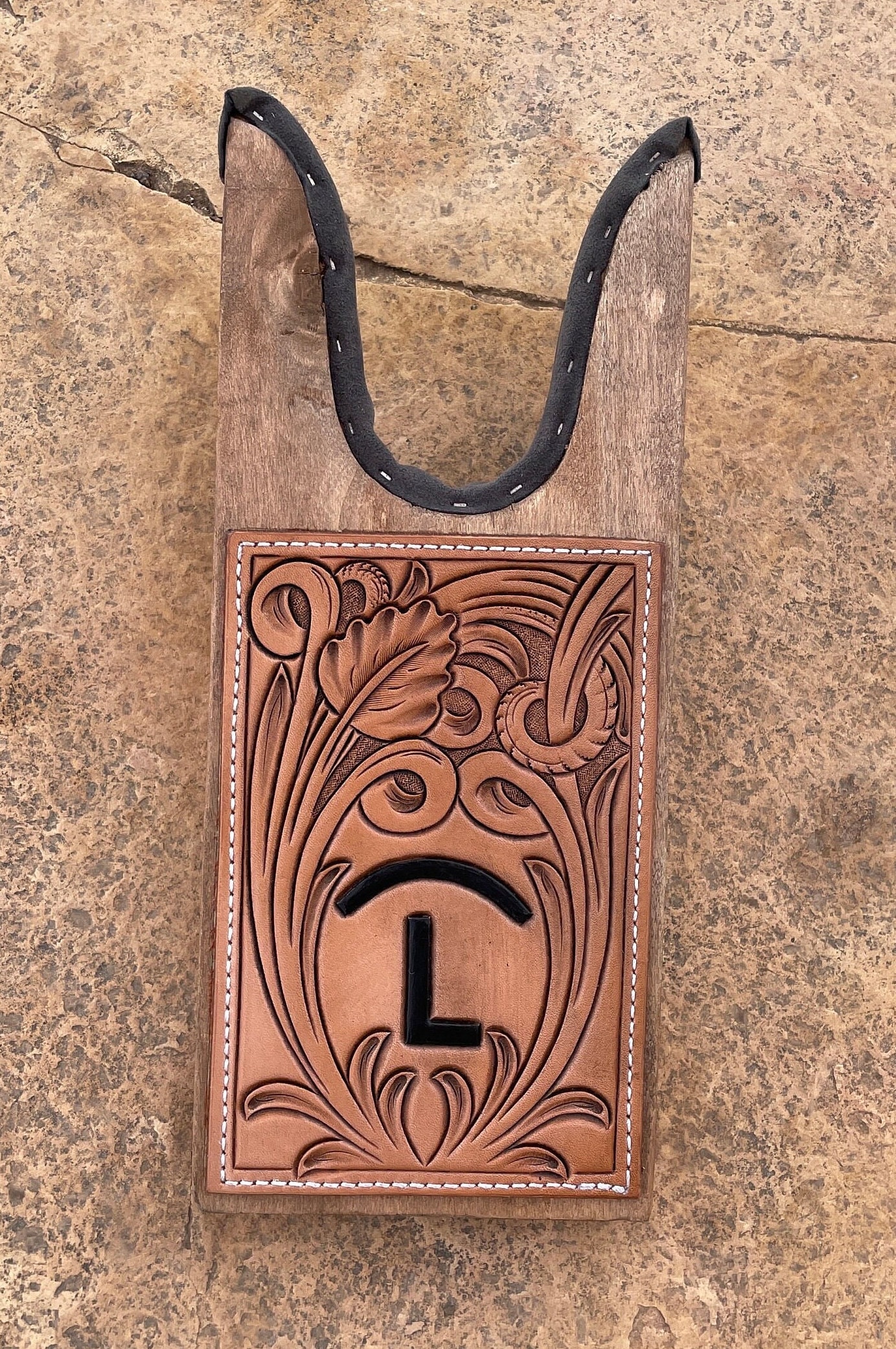 Custom Tooled Leather Boot Jack – Personalized Hand Carved Design - Etsy