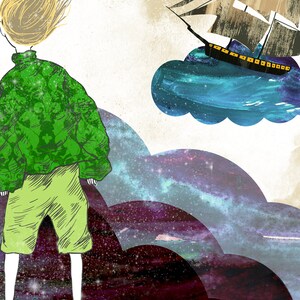 Peter Pan Print - Quote Poster - Gifts for Book Lovers, Bookworms ...