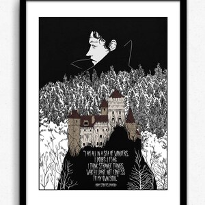 Bram Stoker's Dracula Print - Quote Poster - Gifts for Book Lovers ...