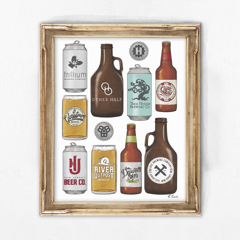 Beer Art - Etsy