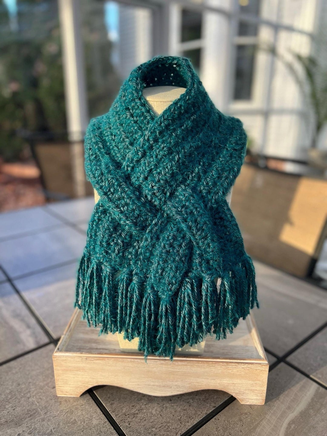 Soft Hug Interlace Scarf - Crochet Pattern Only - Etsy