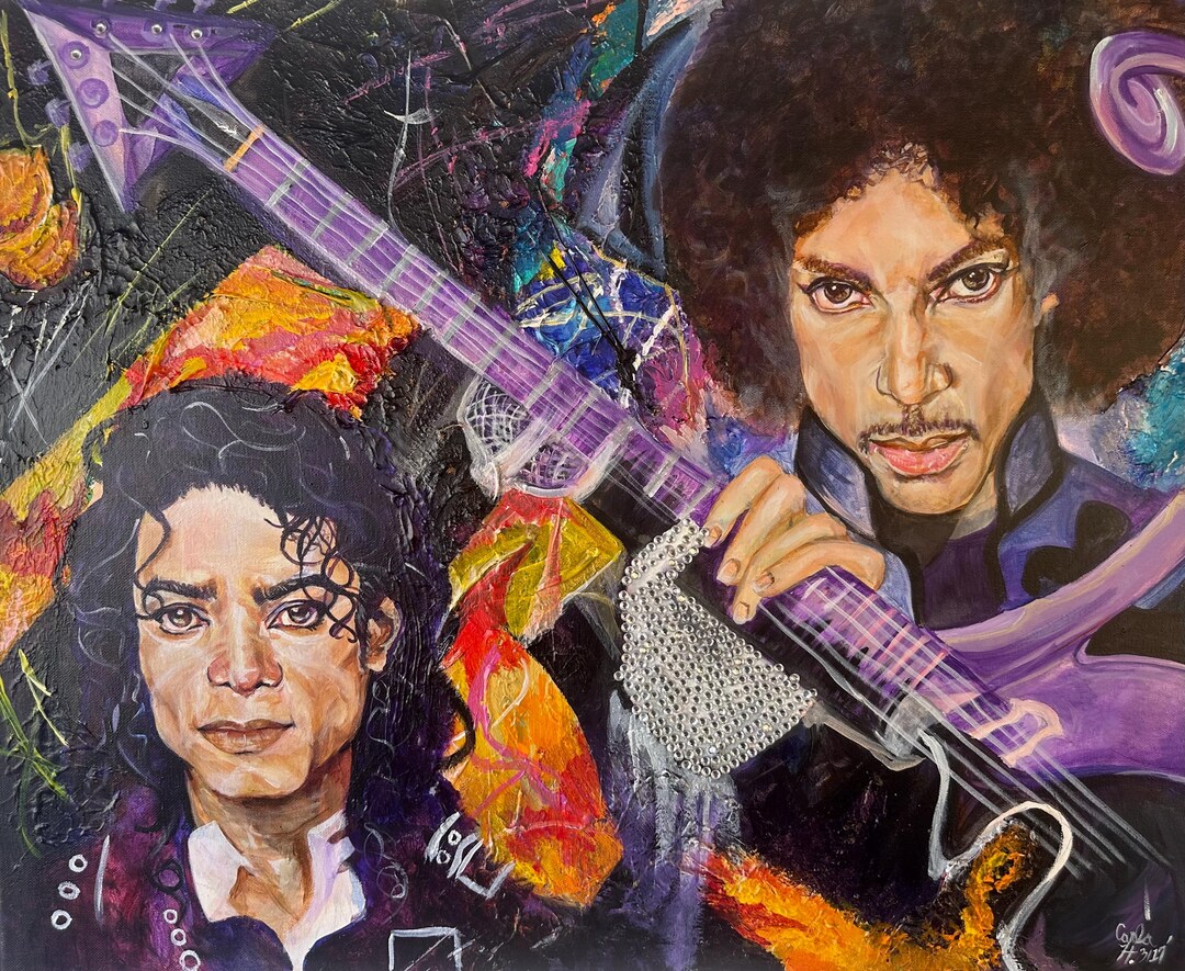 MJ and Prince - Etsy
