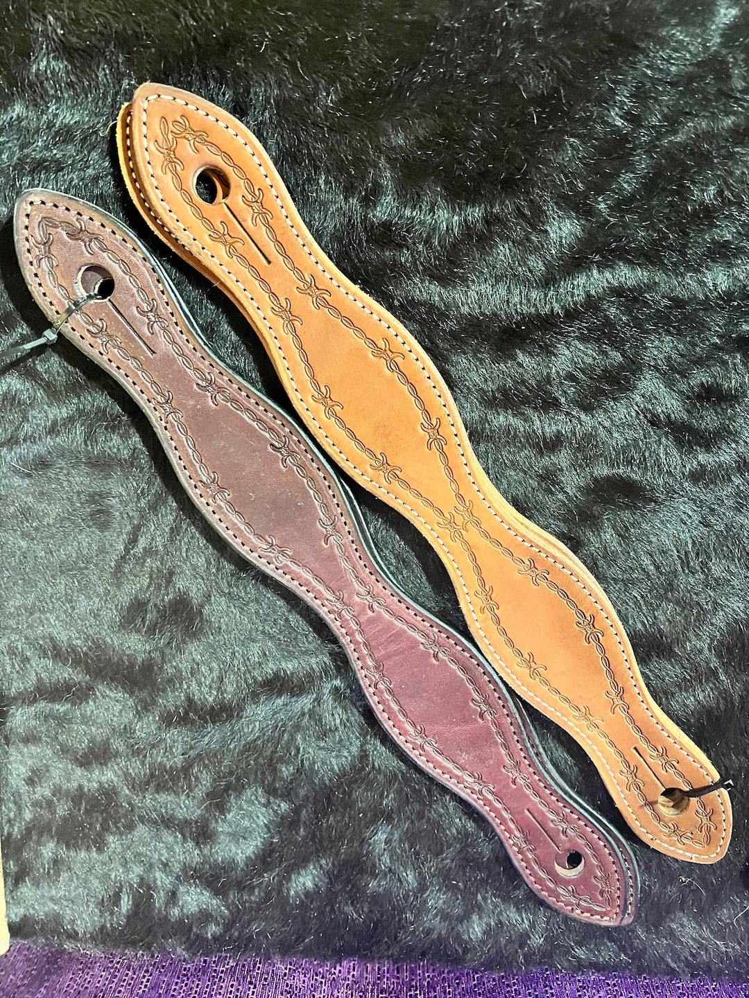 Handmade Leather Slobber Straps, Slobber Straps - Etsy