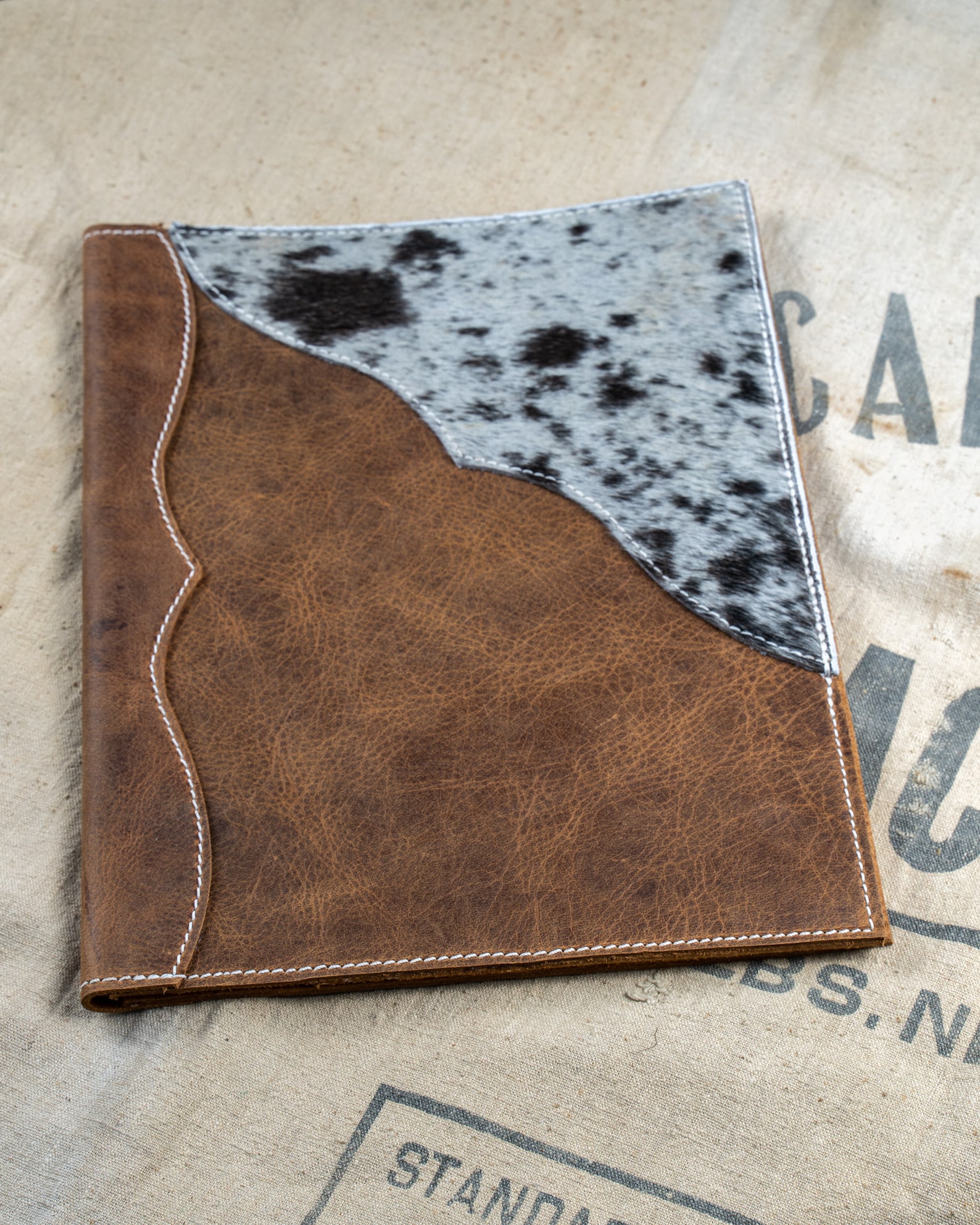Distressed Leather Portfolio Cover Journal Cover Legal - Etsy