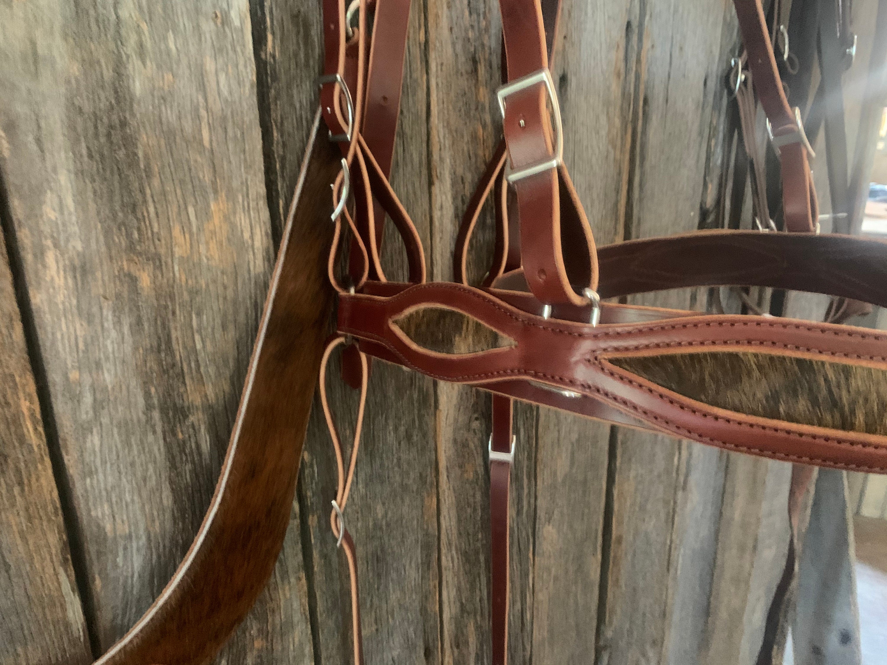 Brazilian Hair Inlay Mule Tack Set Mule Tack Set Handmade | Etsy